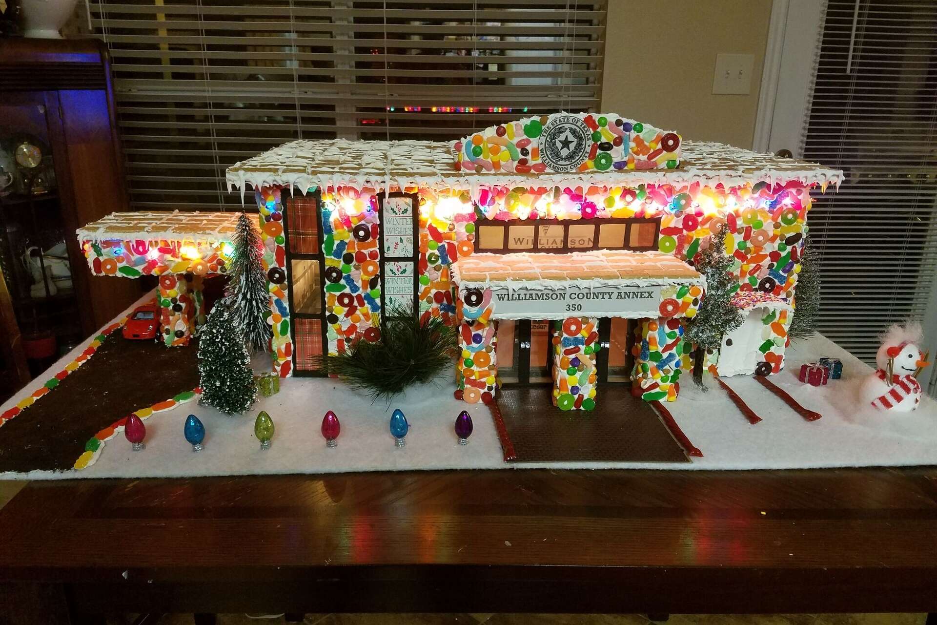 Buc-ee's gingerbread house designed by holiday-loving Texans