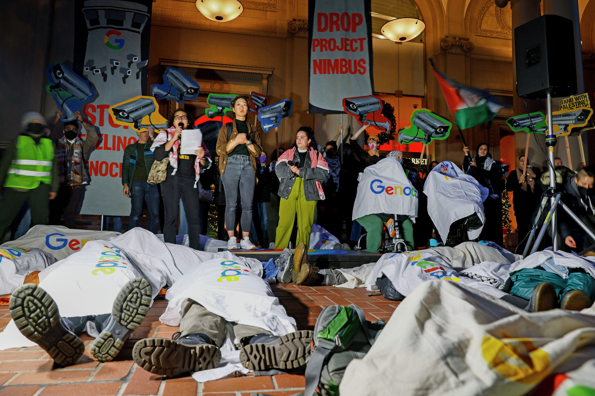 Protesters demand end to Google’s work with Israel amid Gaza war