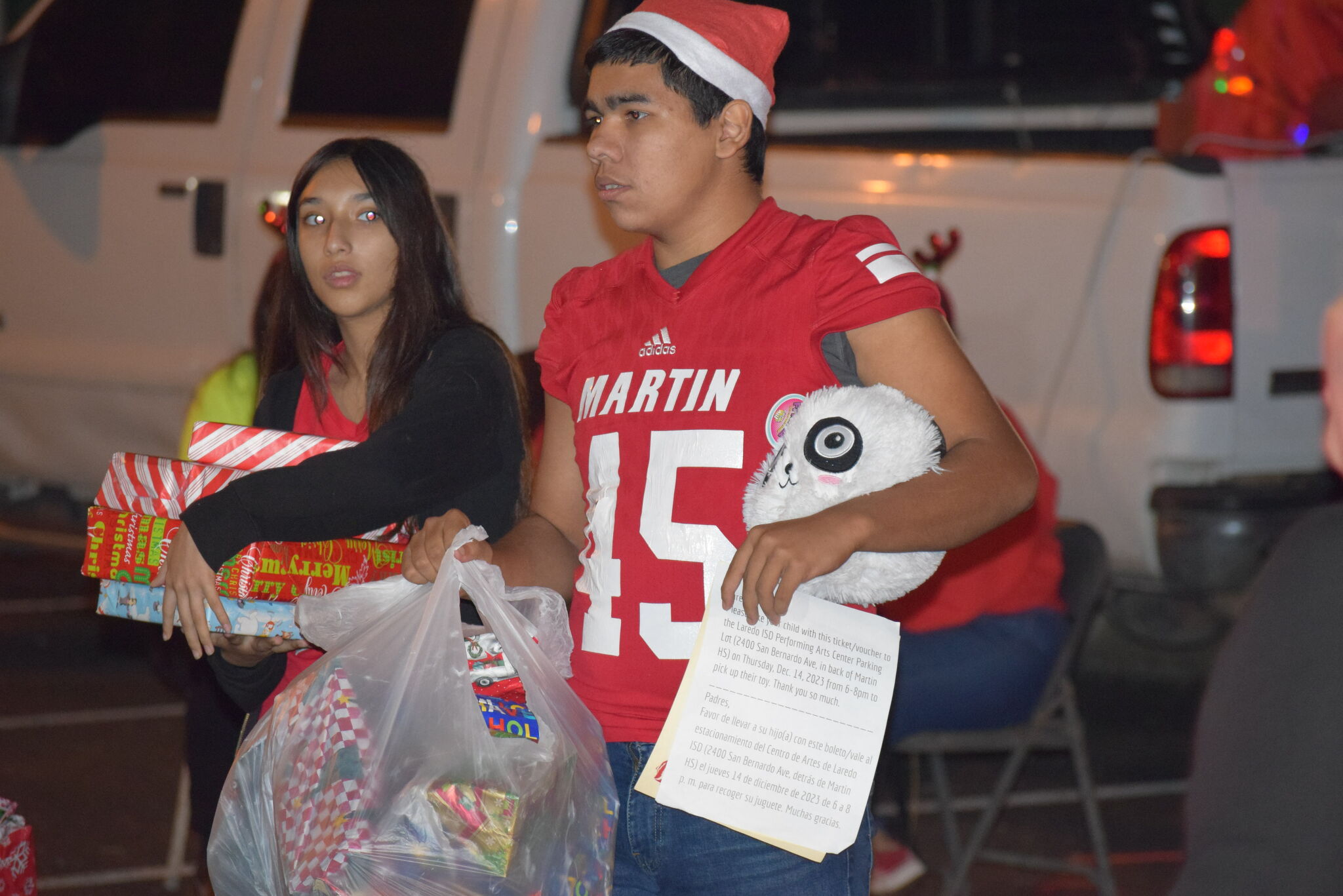 Laredo Martin toy drive