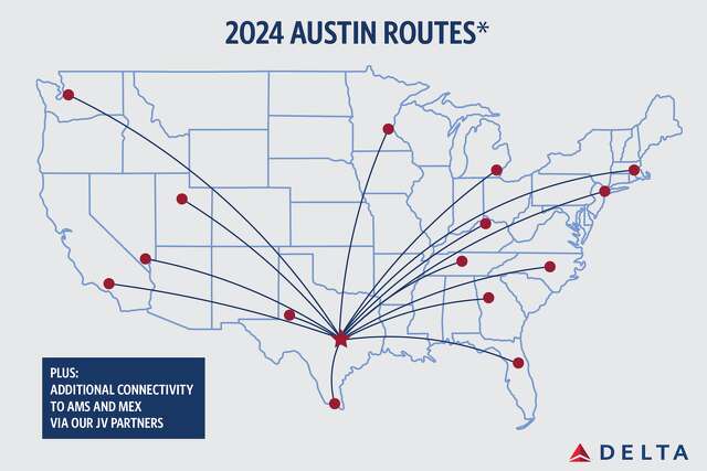 Delta expands in Austin as American Airlines cuts service