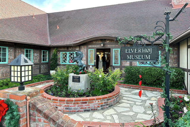 We went inside the most beautiful home in Solvang