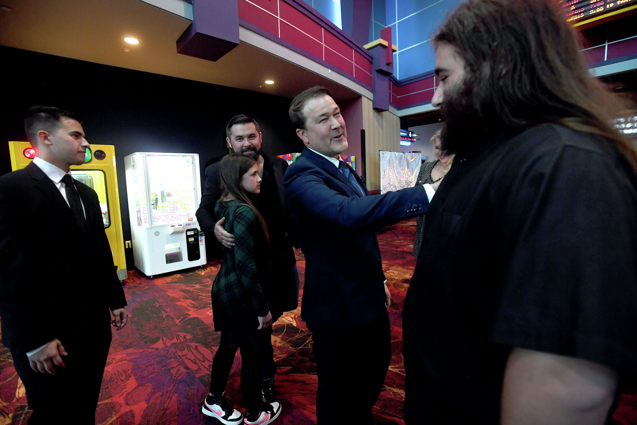 Crowd packs theater for "Noble Things" premiere