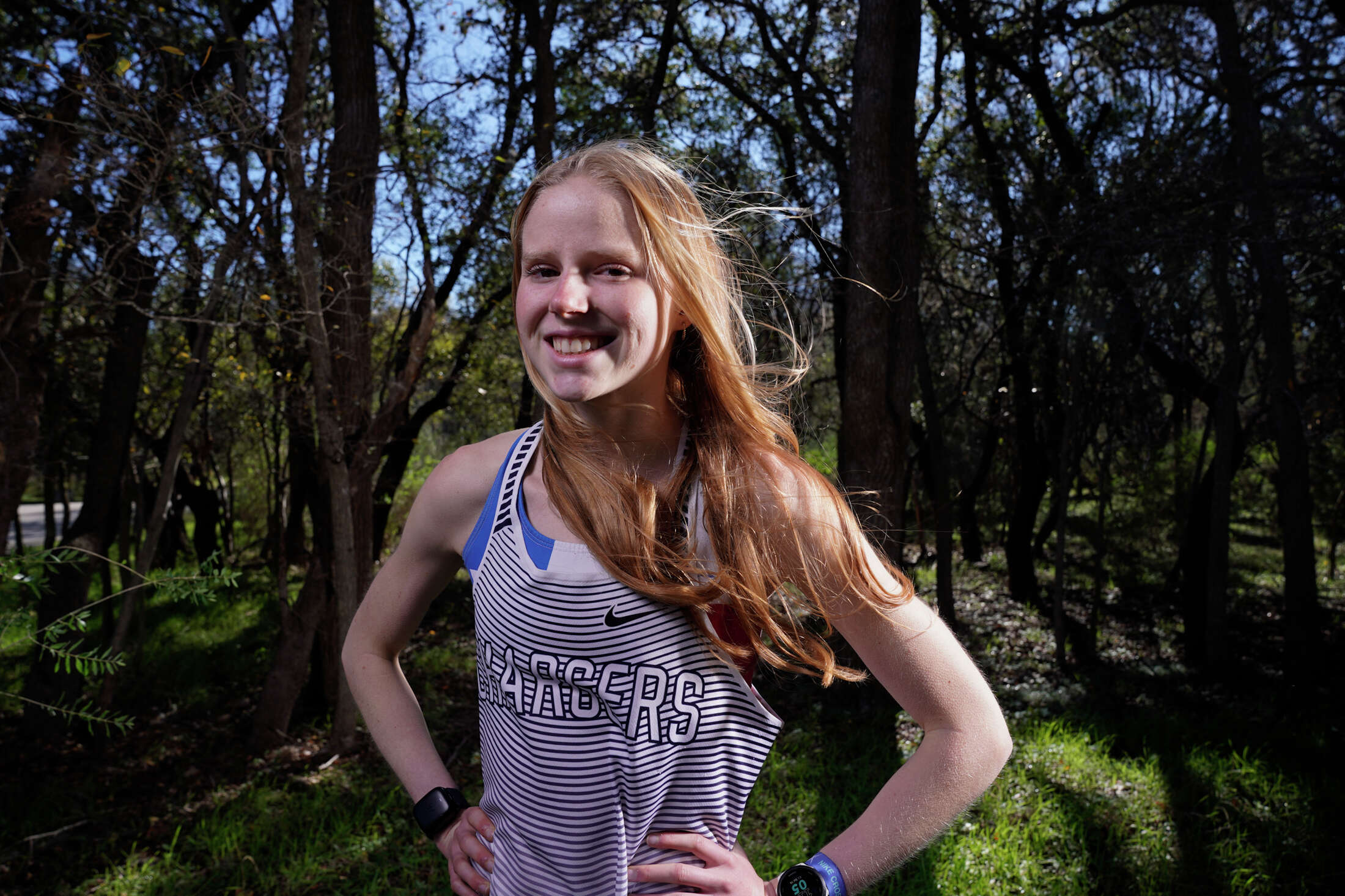 Boerne Champion's Elizabeth Leachman sets national track record