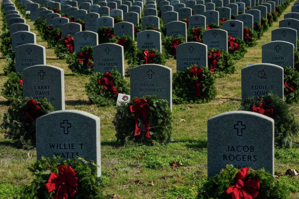 Wreaths Across America is placing holiday wreaths at veteran graves