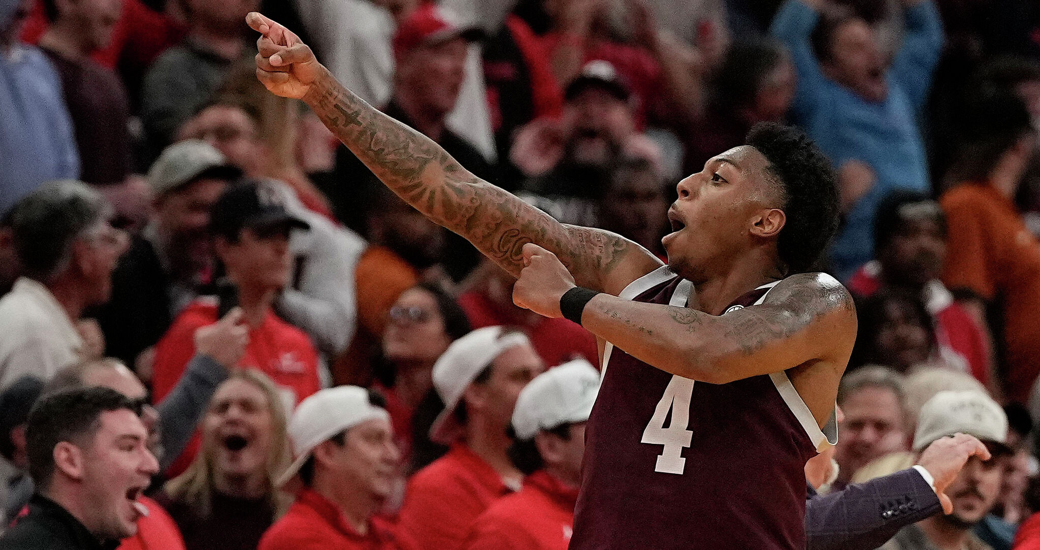 Texas A&M basketball: Wade Taylor IV a bright spot in loss to UH