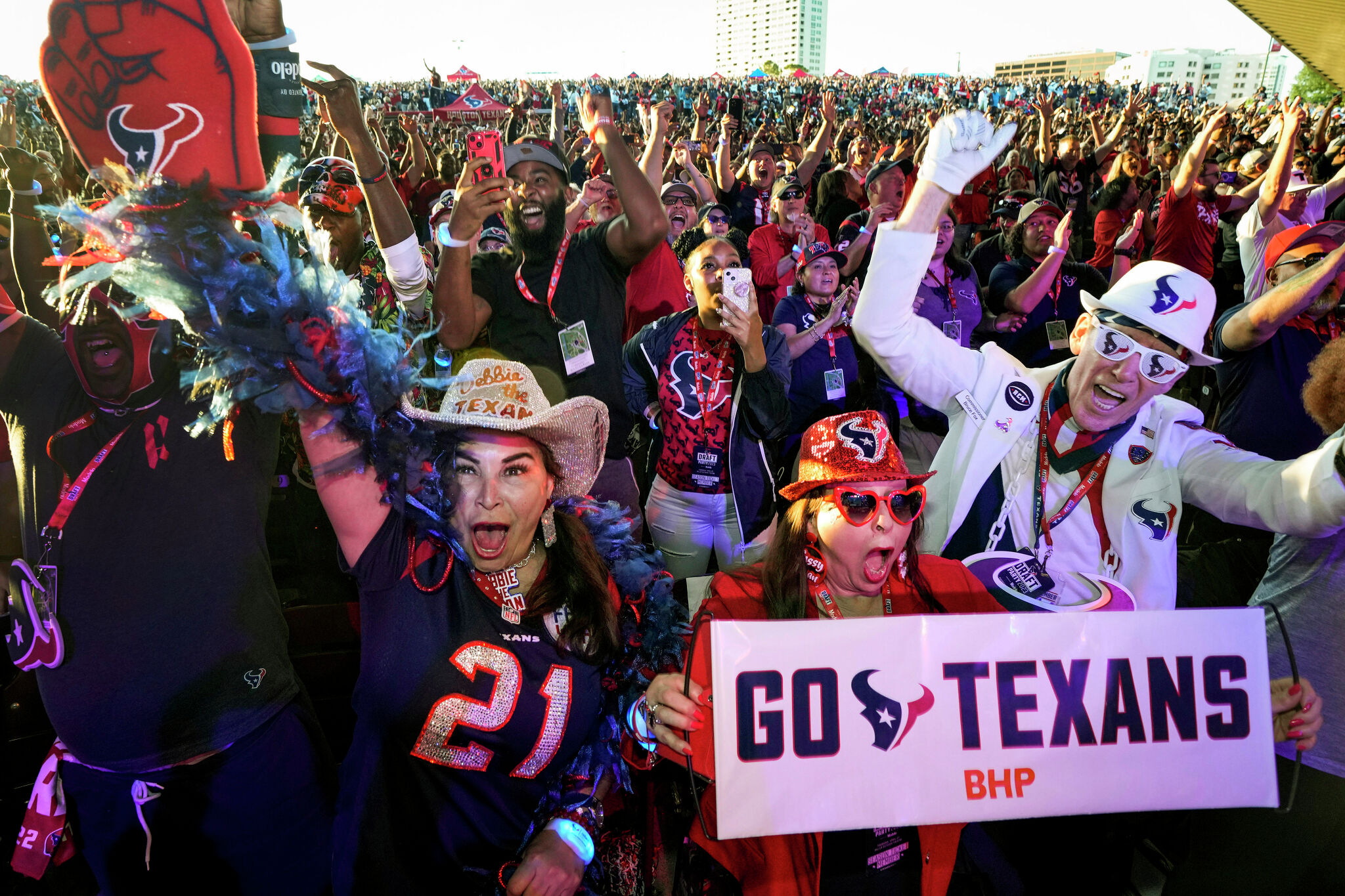 Texans NFL draft party: Free event for fans will be for second round