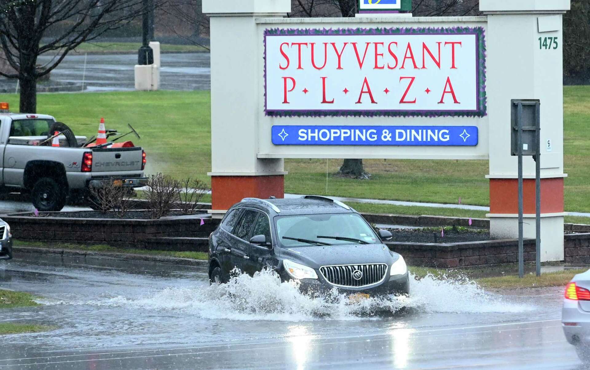 Streets closed in Albany due to flooding