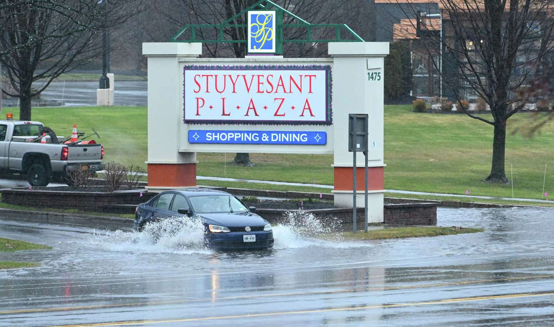 Streets closed in Albany due to flooding