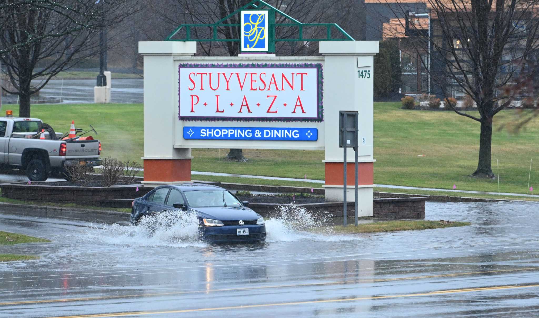 Streets closed in Albany due to flooding