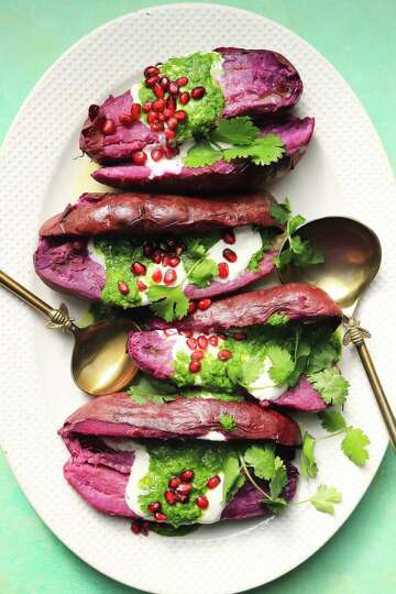 Recipe: A purple sweet potato roast perfect for holiday dinner