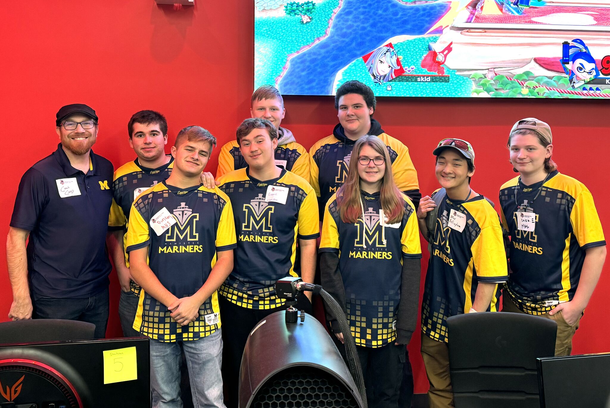 Manistee esports team takes 3rd in state in Mario Kart