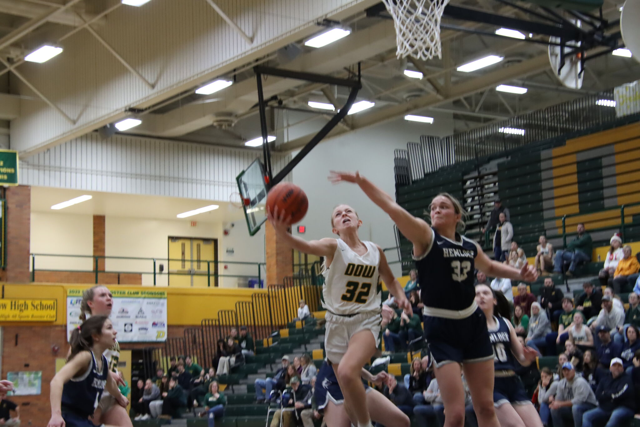 Dow girls, Meridian boys roll