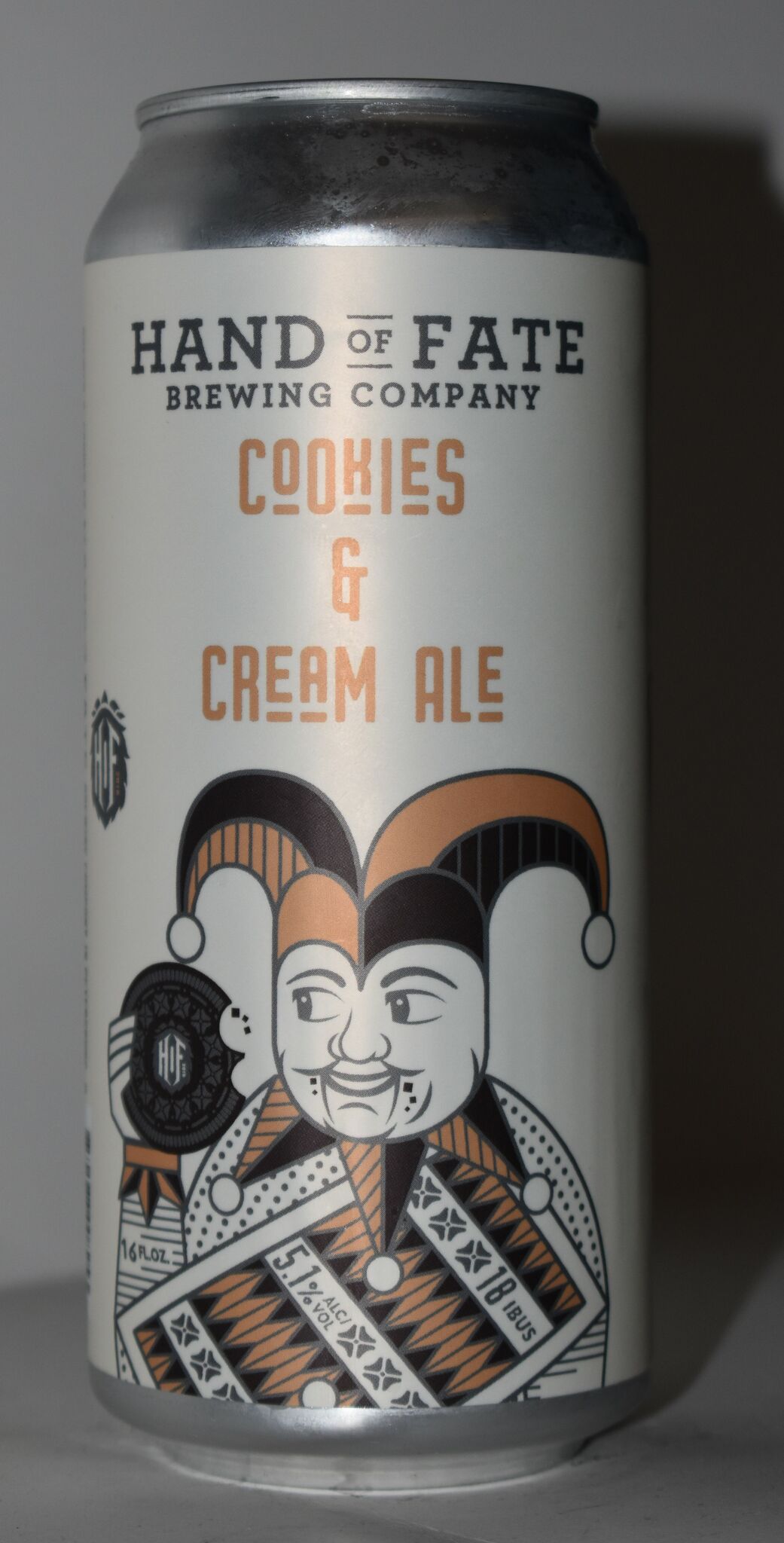 Hand of Fate Brewing Co. cooking with Cookies and Cream Ale