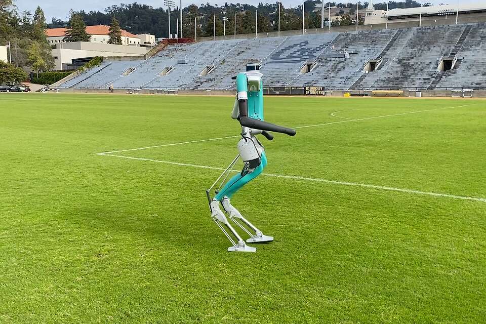 Why 2 students made a human-sized robot walk around Berkeley