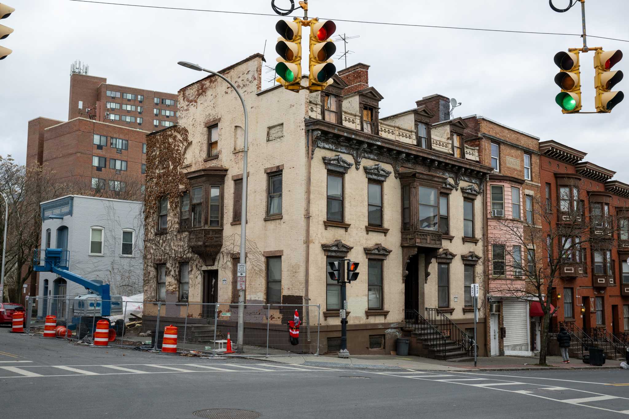 Woman, 61, shot just blocks from the governor's mansion in Albany