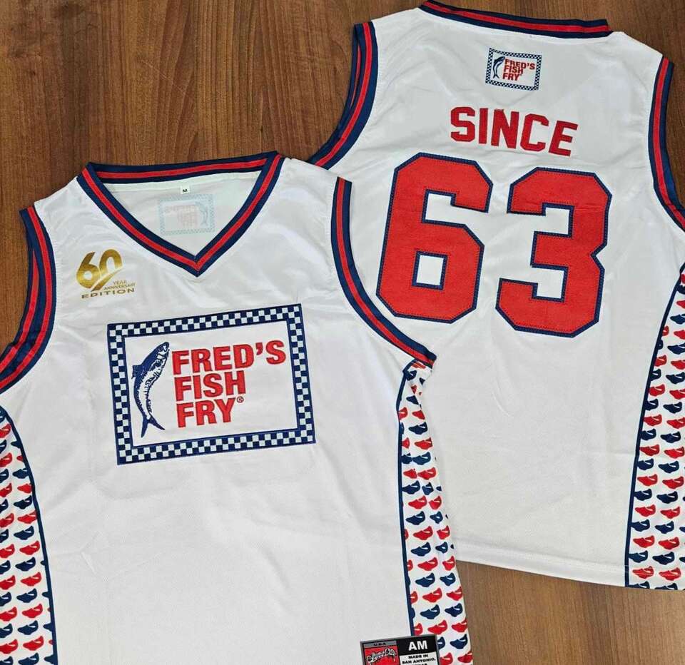 Fred's Fish Fry official jersey now on sale in San Antonio