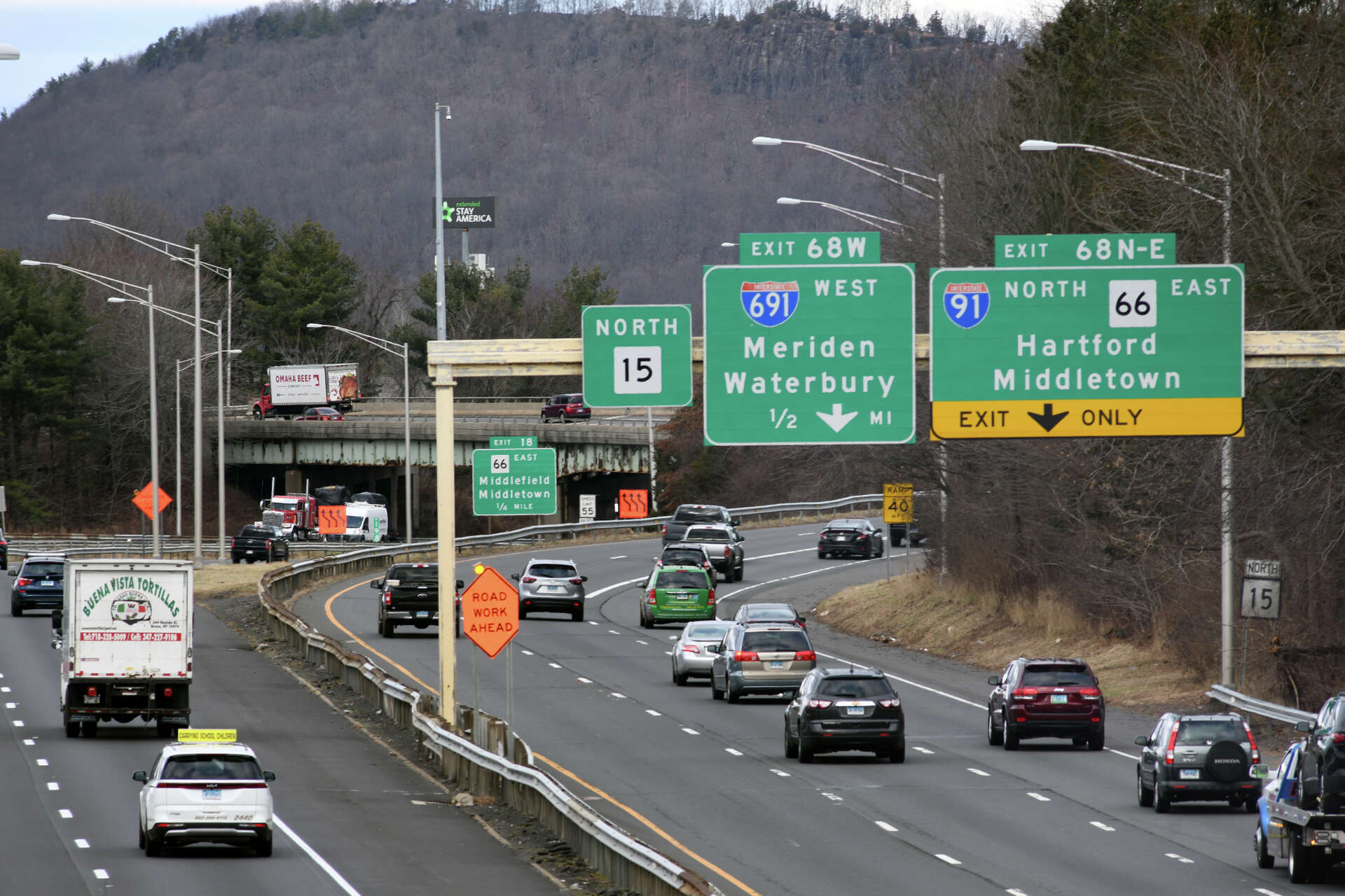 Work begins on CT's busy I-91, I-691, Route 15 interchange in Meriden