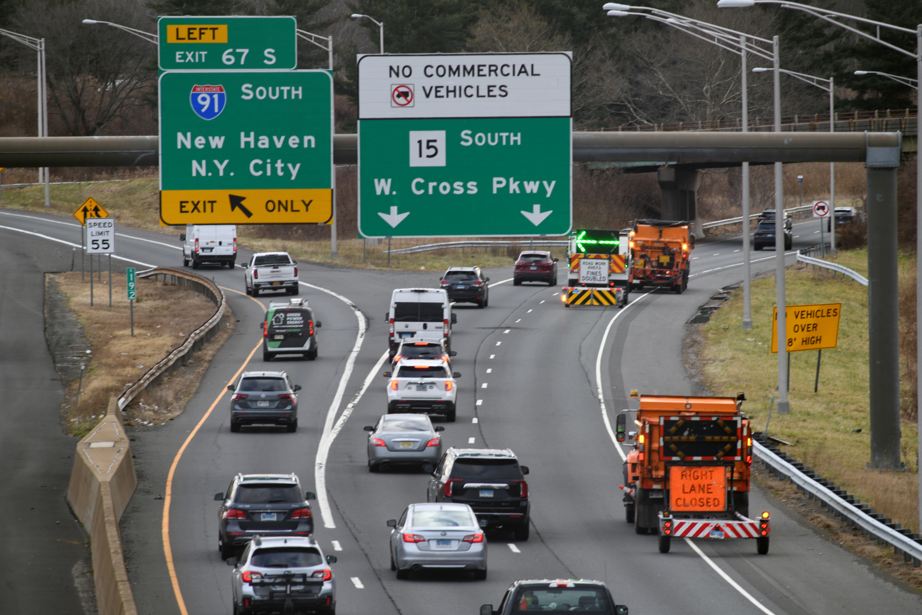 1,200 crashes since construction began at I-91, Route 15 in CT
