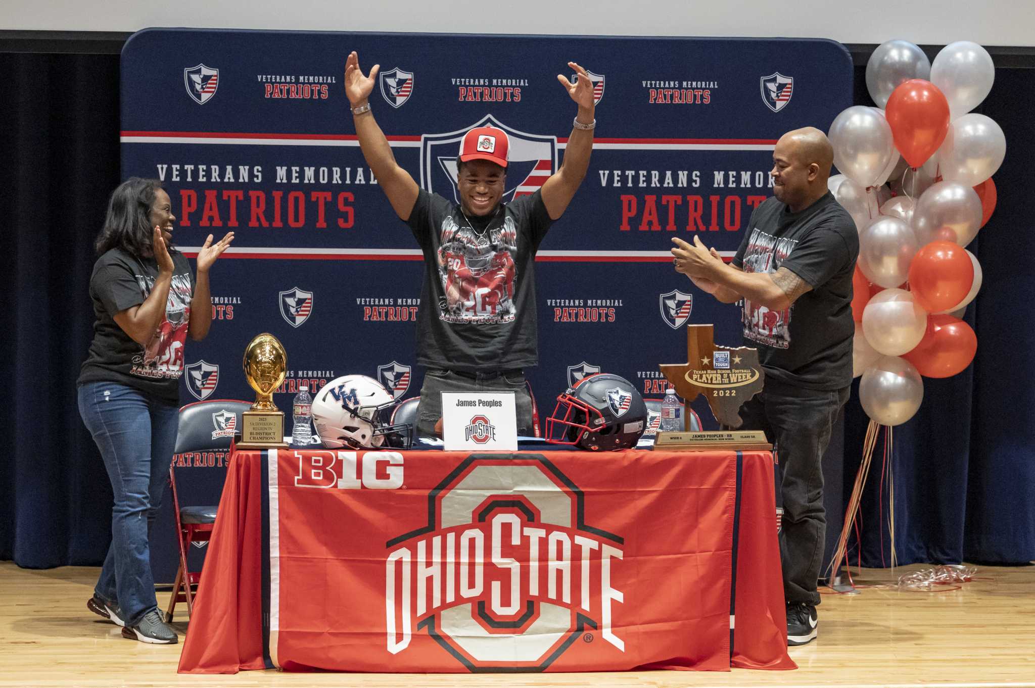 Veteran Memorial's James Peoples signs to Ohio State