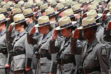 Photos: New York State Police graduation at Empire State Plaza