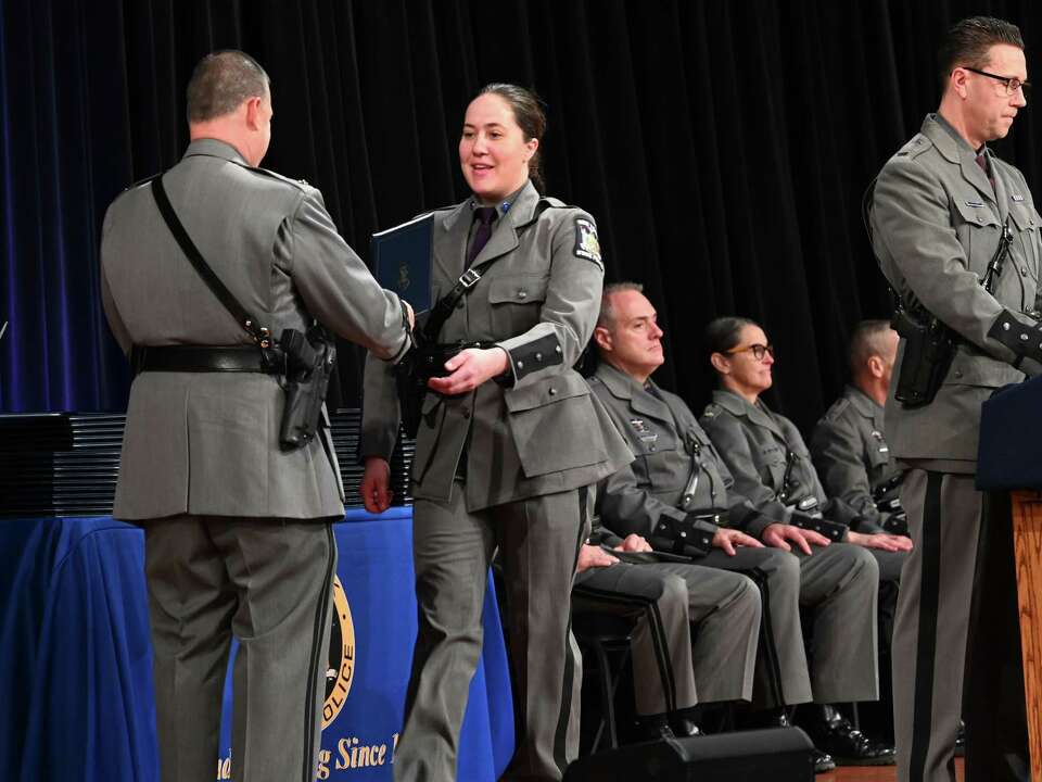 Photos: New York State Police graduation at Empire State Plaza