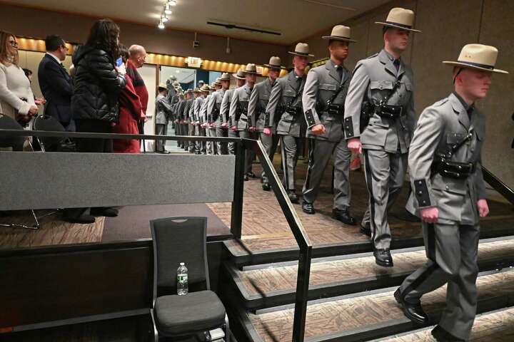 Photos: New York State Police graduation at Empire State Plaza