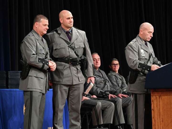 Photos: New York State Police graduation at Empire State Plaza