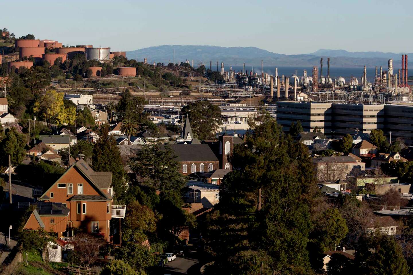 Three of California’s biggest climate polluters are in the Bay Area