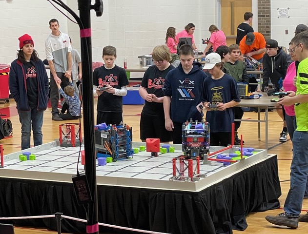 Benzie Central High School robotics team crowned tourney champs