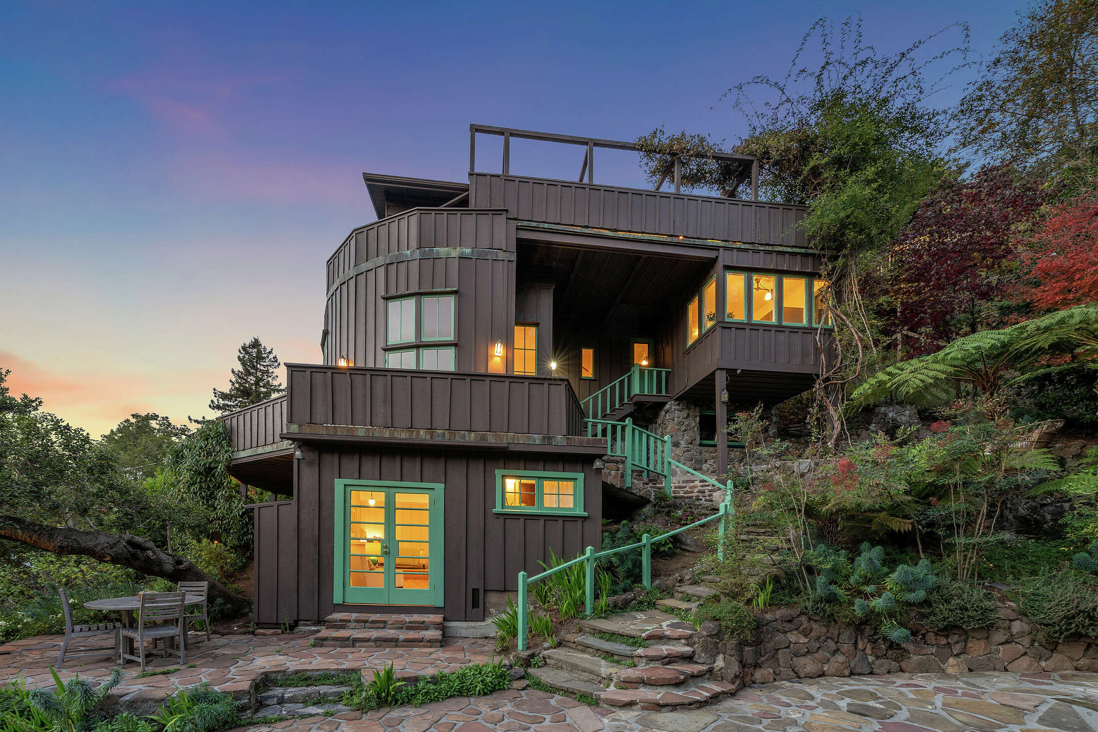 This historic Berkeley home with a hidden library is for sale