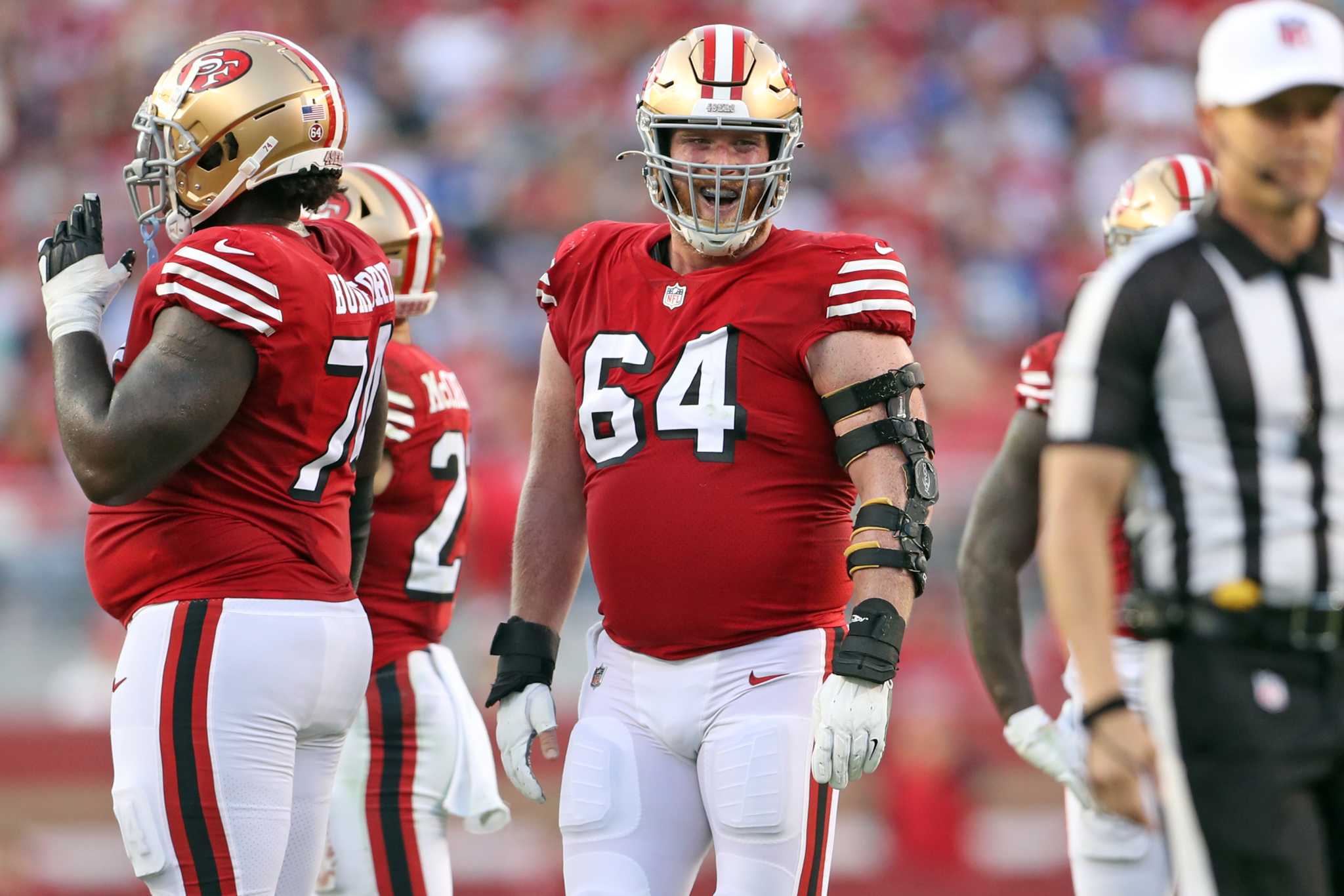 49ers center Jake Brendel’s NFL career is one-of-a-kind ‘barn find’