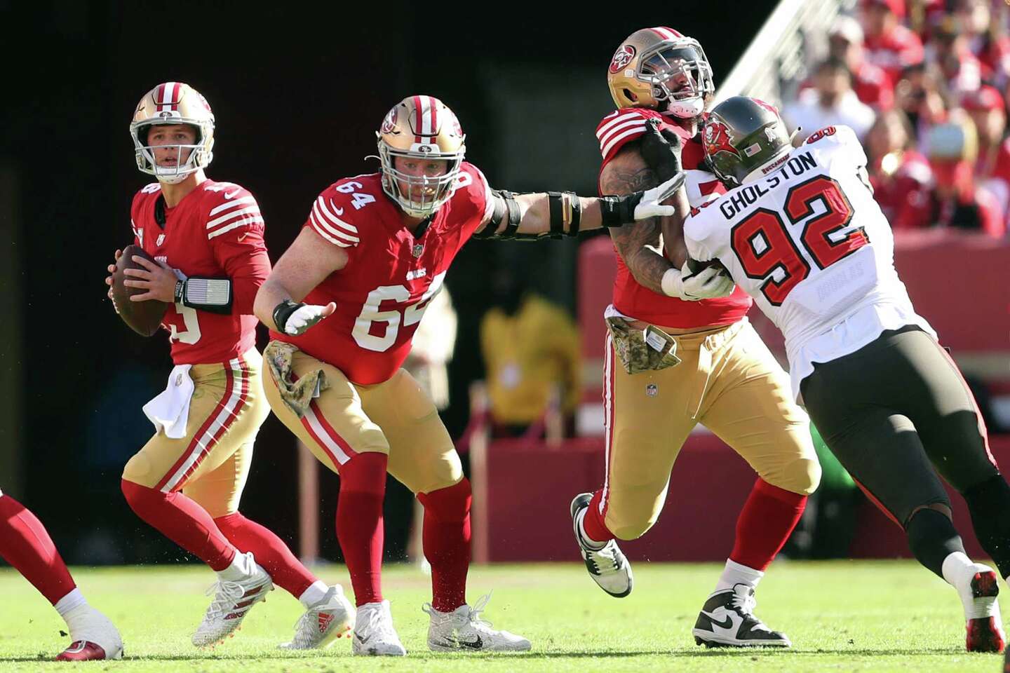 49ers center Jake Brendel’s NFL career is one-of-a-kind ‘barn find’