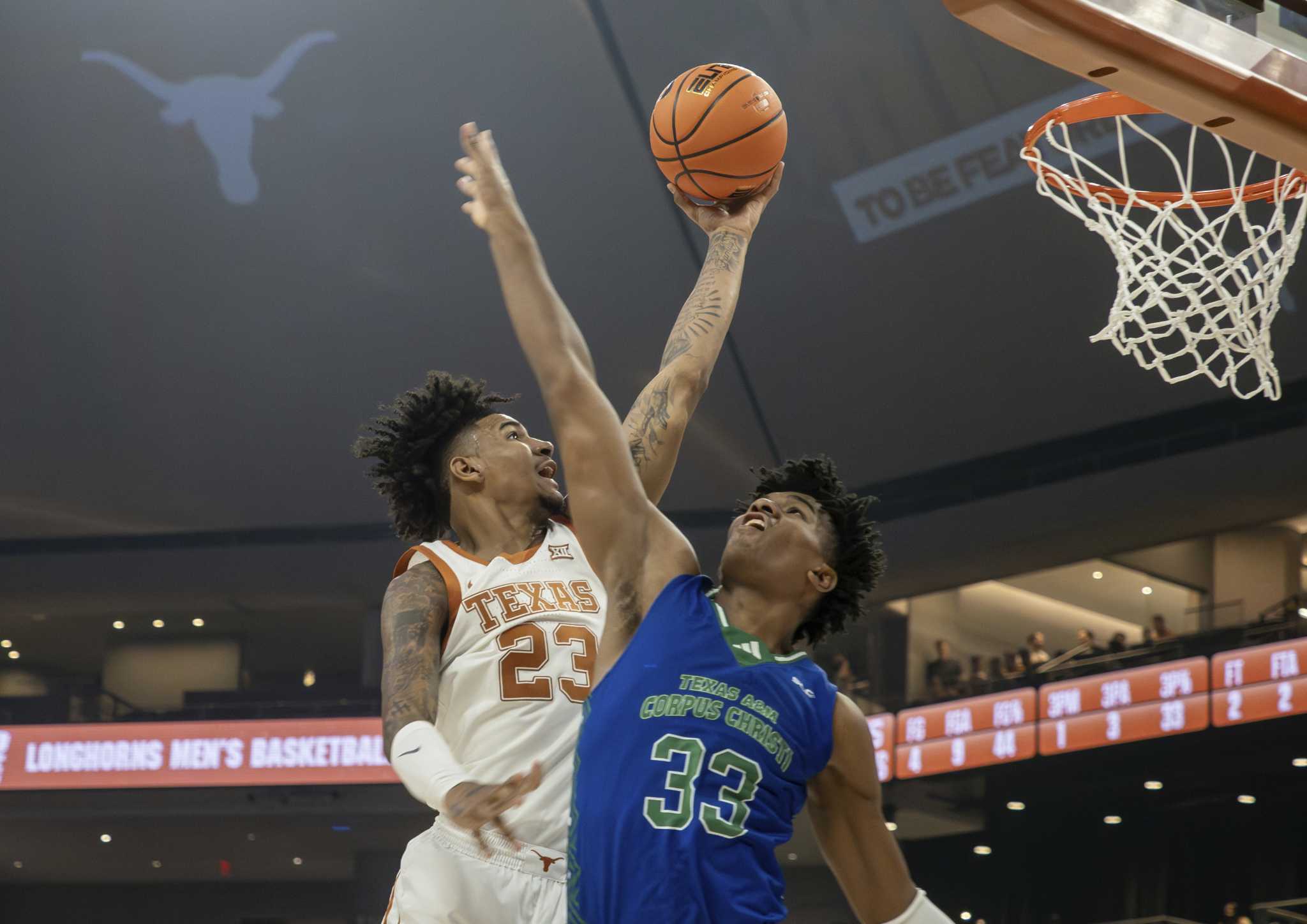 Texas basketball: Dillon Mitchell paces win over A&M-Corpus Christi