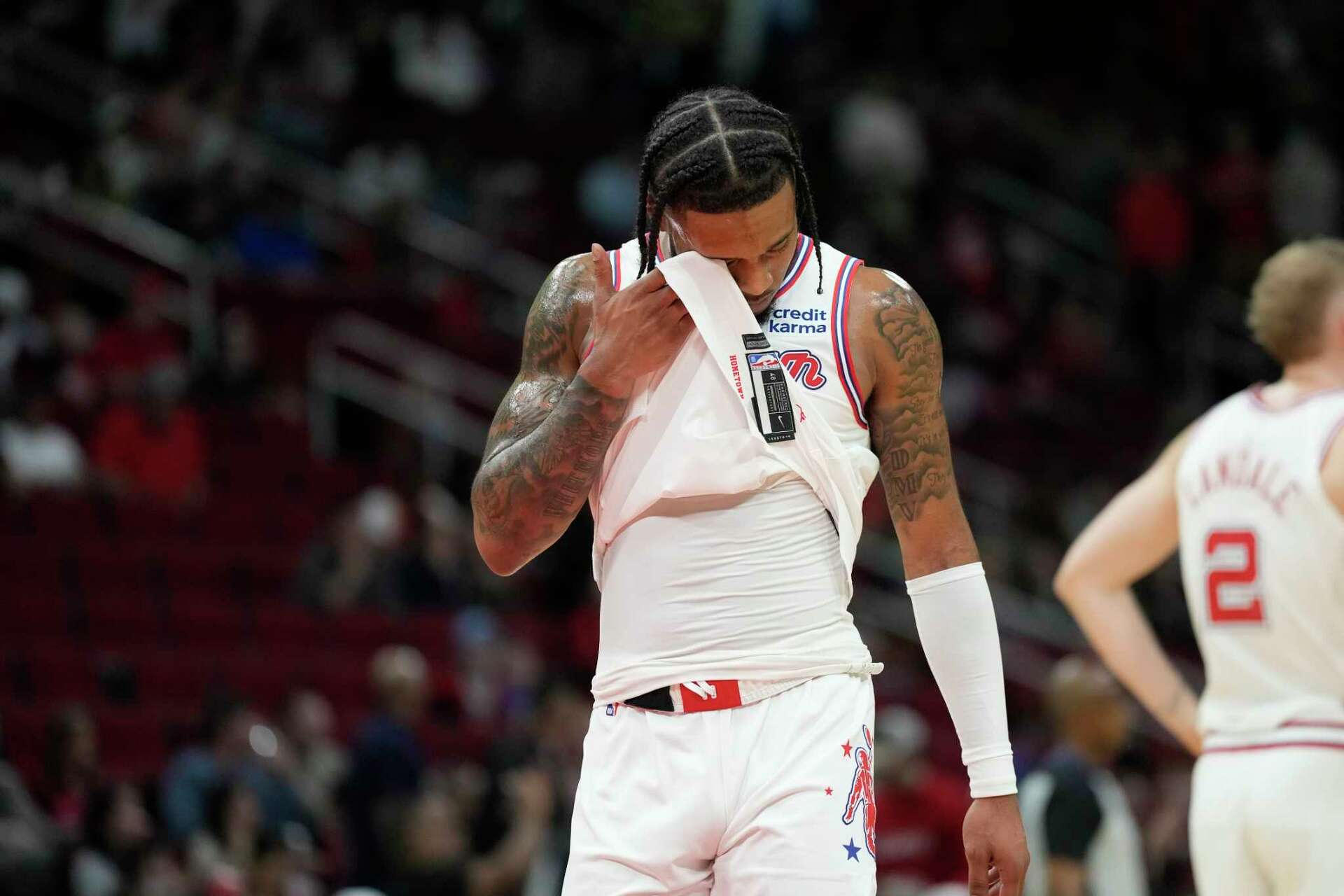 Houston Rockets rookie Cam Whitmore displays his development