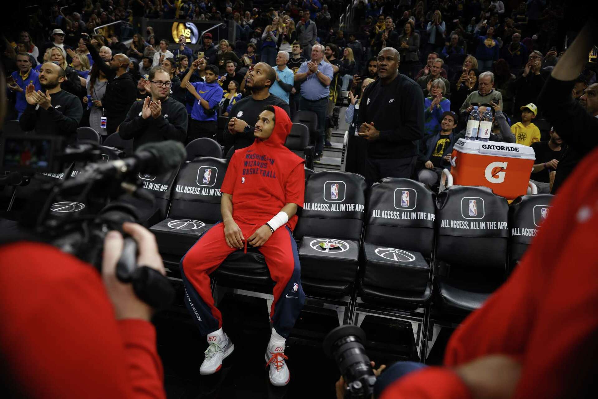 Warriors rout Wizards in Jordan Poole’s emotional return to S.F.