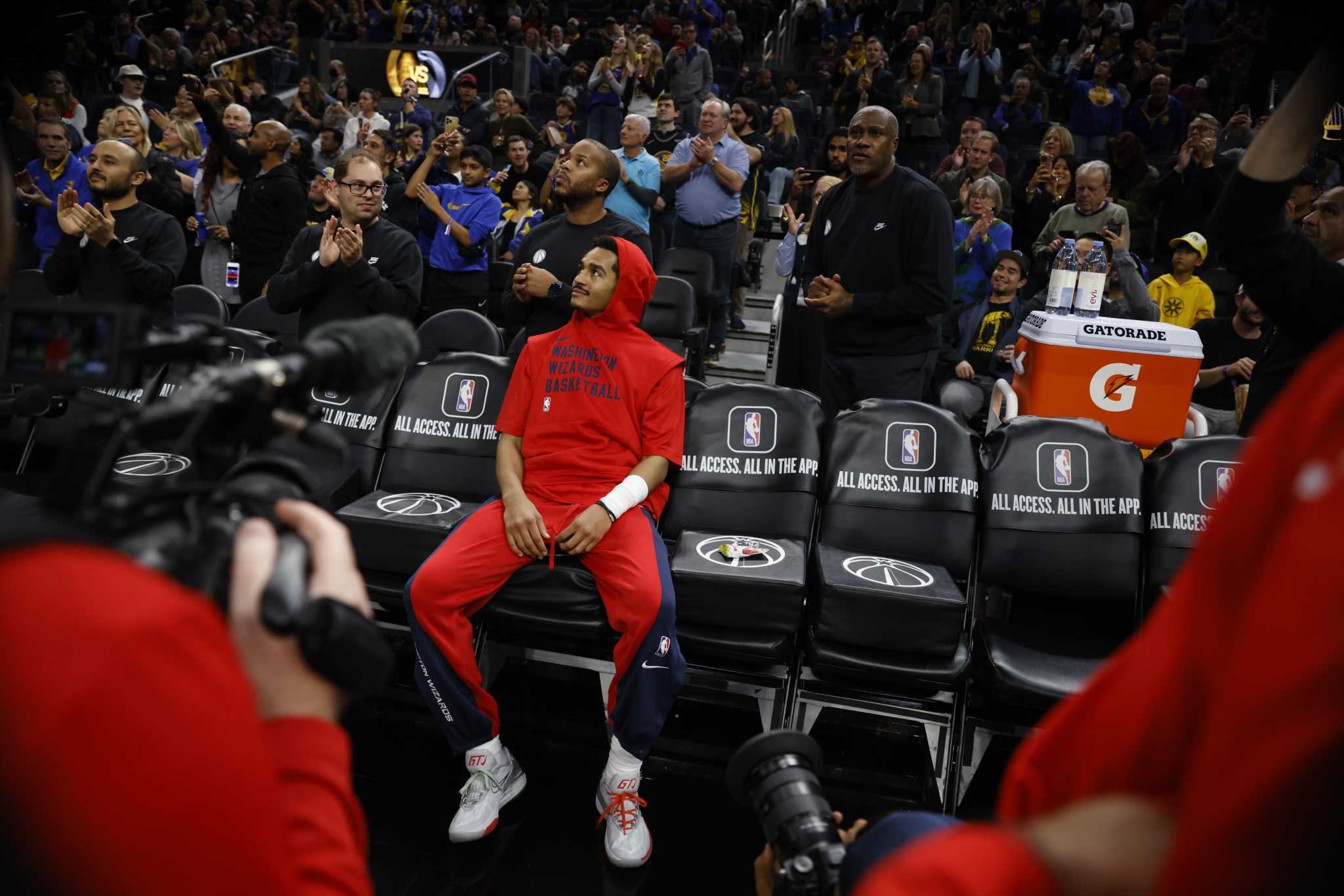 Warriors rout Wizards in Jordan Poole’s emotional return to S.F.