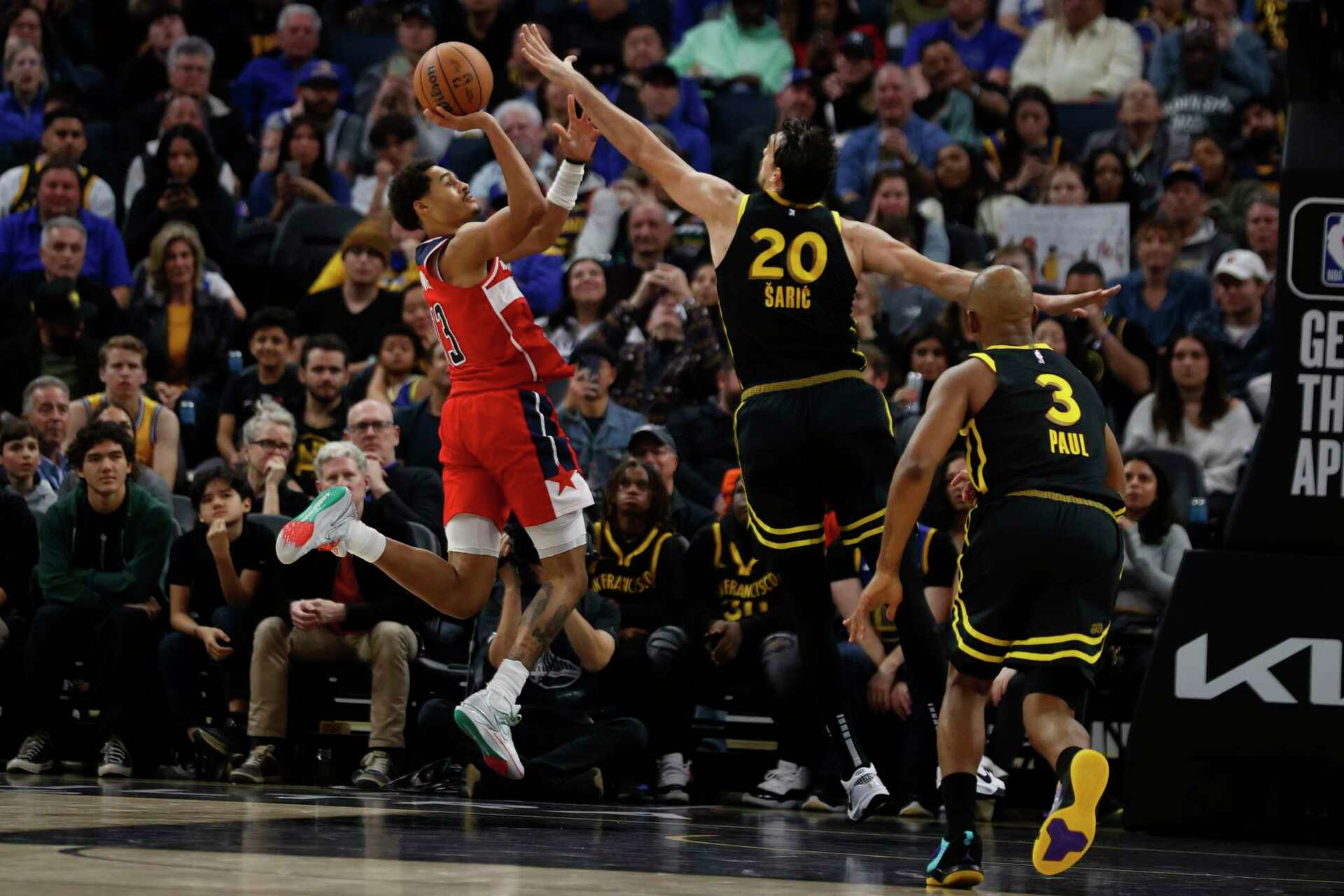 Warriors rout Wizards in Jordan Poole’s emotional return to S.F.
