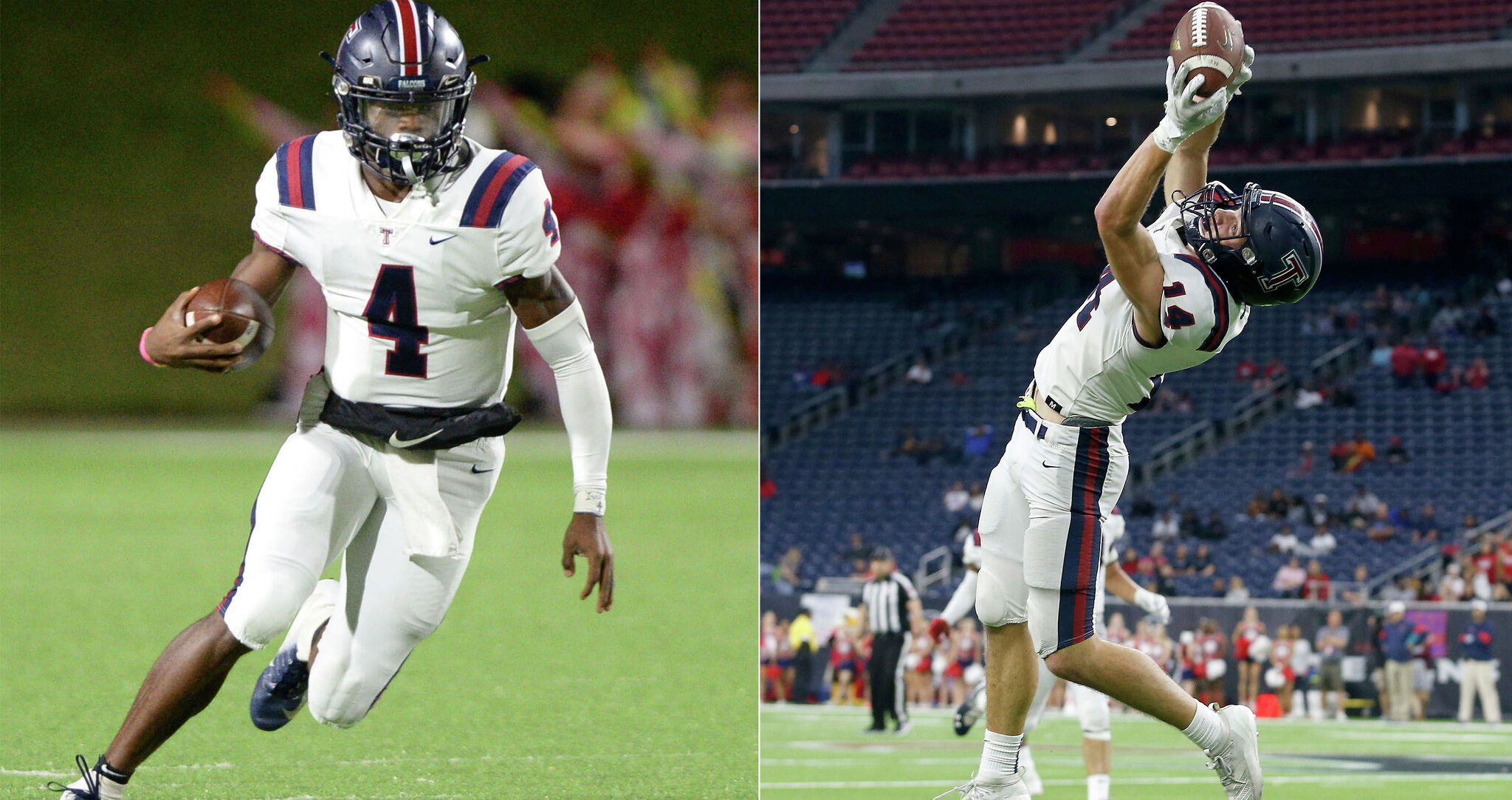 Tompkins' Jalen Milroe, Colby Huerter competing for NCAA titles