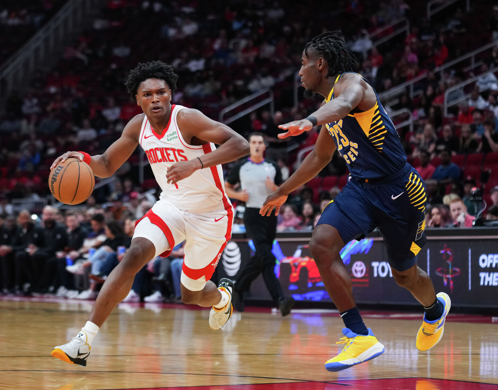 Amen Thompson gives Rocket early spark in best half of career