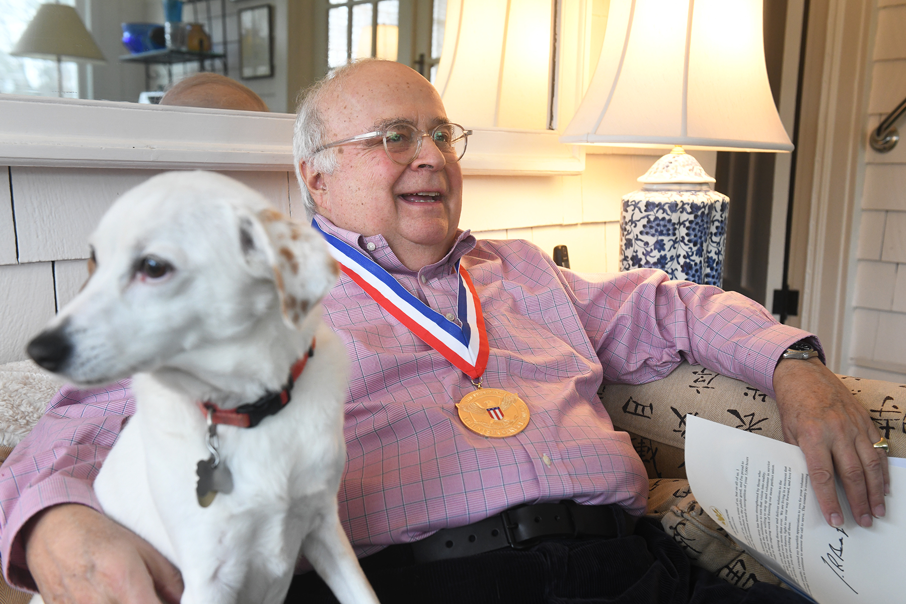 Westport man gets presidential recognition for volunteer work