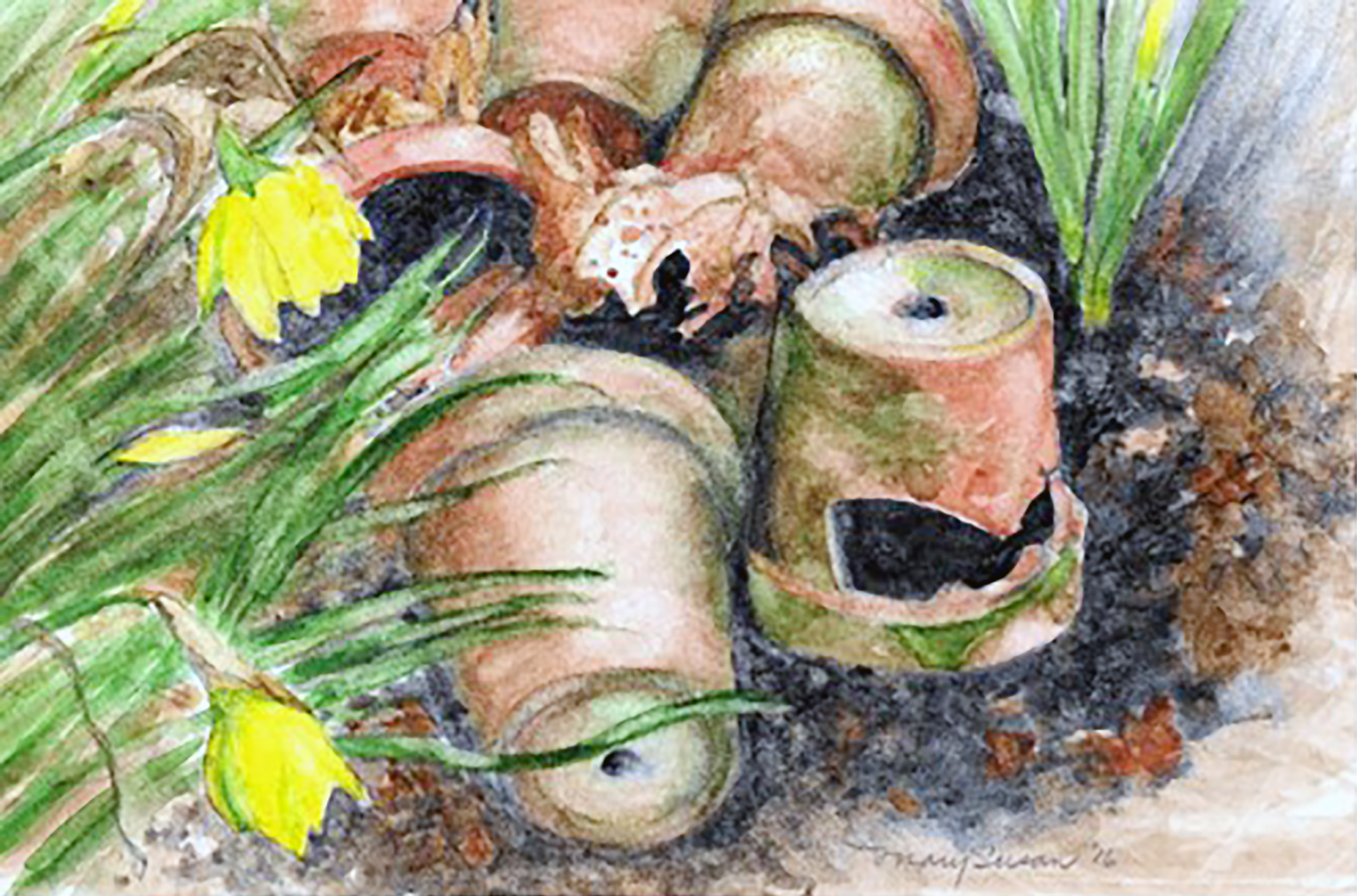 Library art exhibit to look at year's four seasons