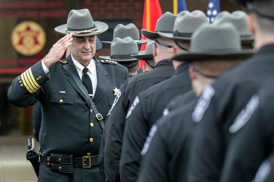 Photos: Sheriff Pat Russo leaves amid fanfare
