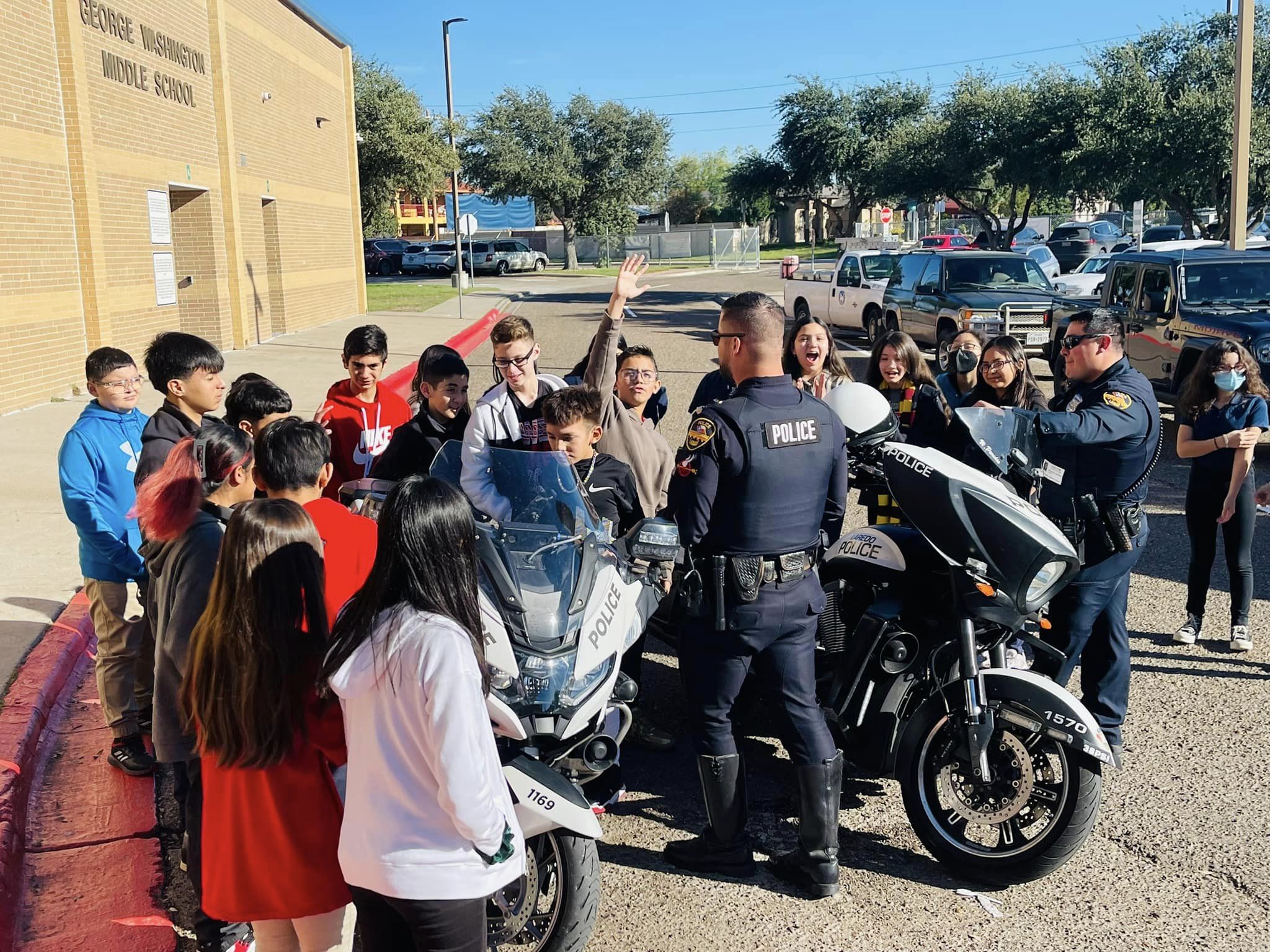 Laredo George Washington Middle School hosts Career Day