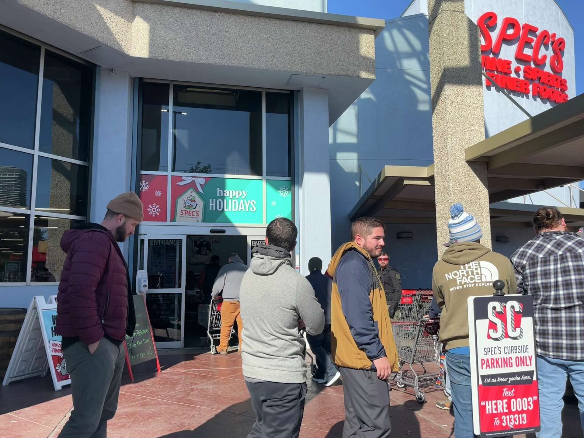 Texans line up for limited-edition bourbon from Spec's