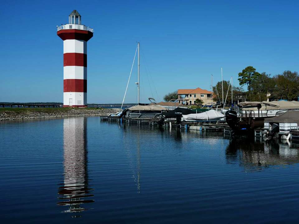 Harbour Town lighthouse is one of Lake Conroe's hidden gems