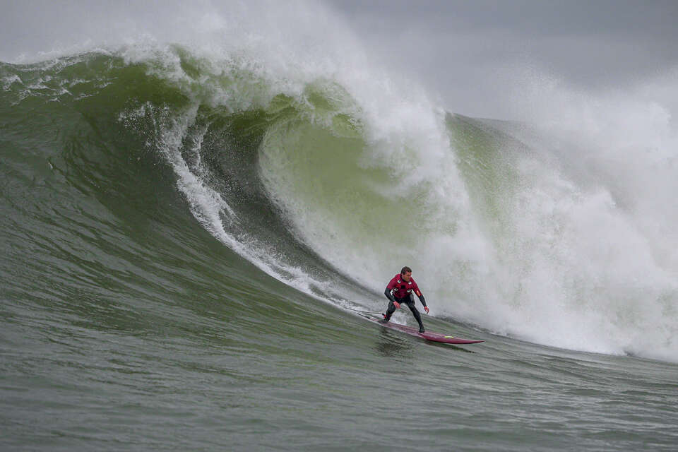 Mavericks surfers from around the globe come to chase epic waves