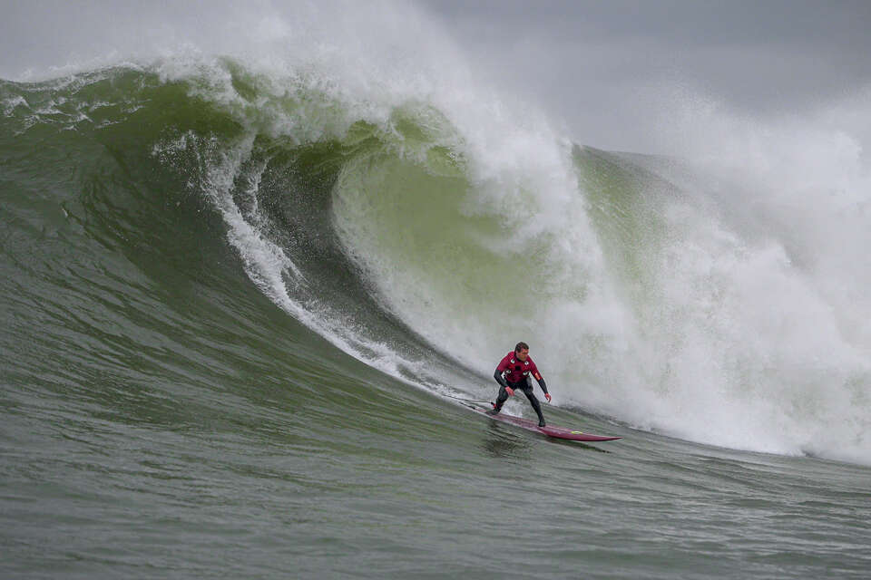 Mavericks surfers from around the globe come to chase epic waves