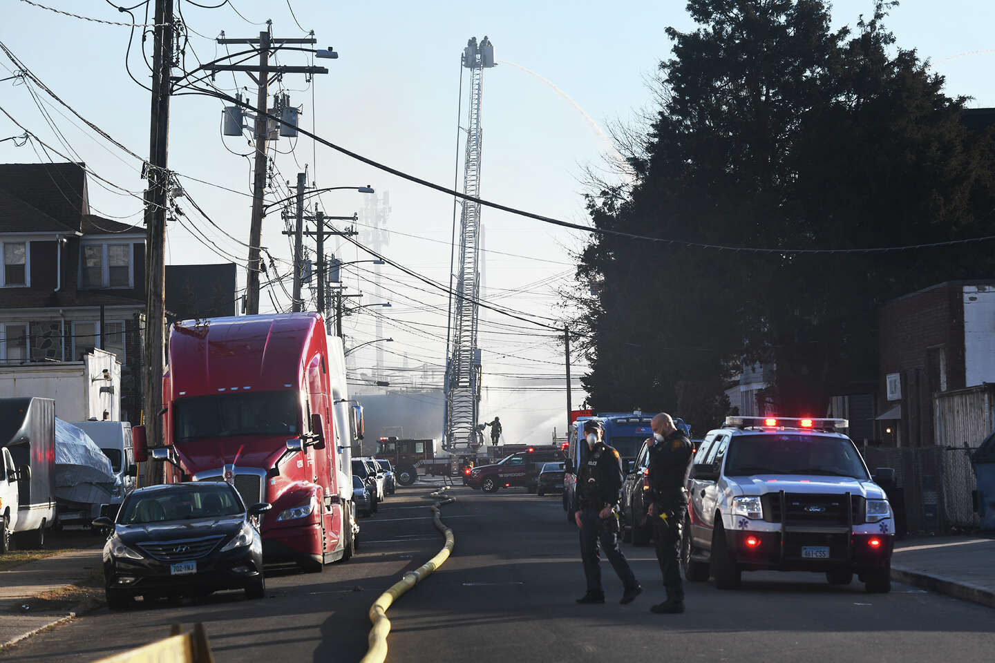 Officials: Explosion and fire at Bridgeport facility injures 3 people