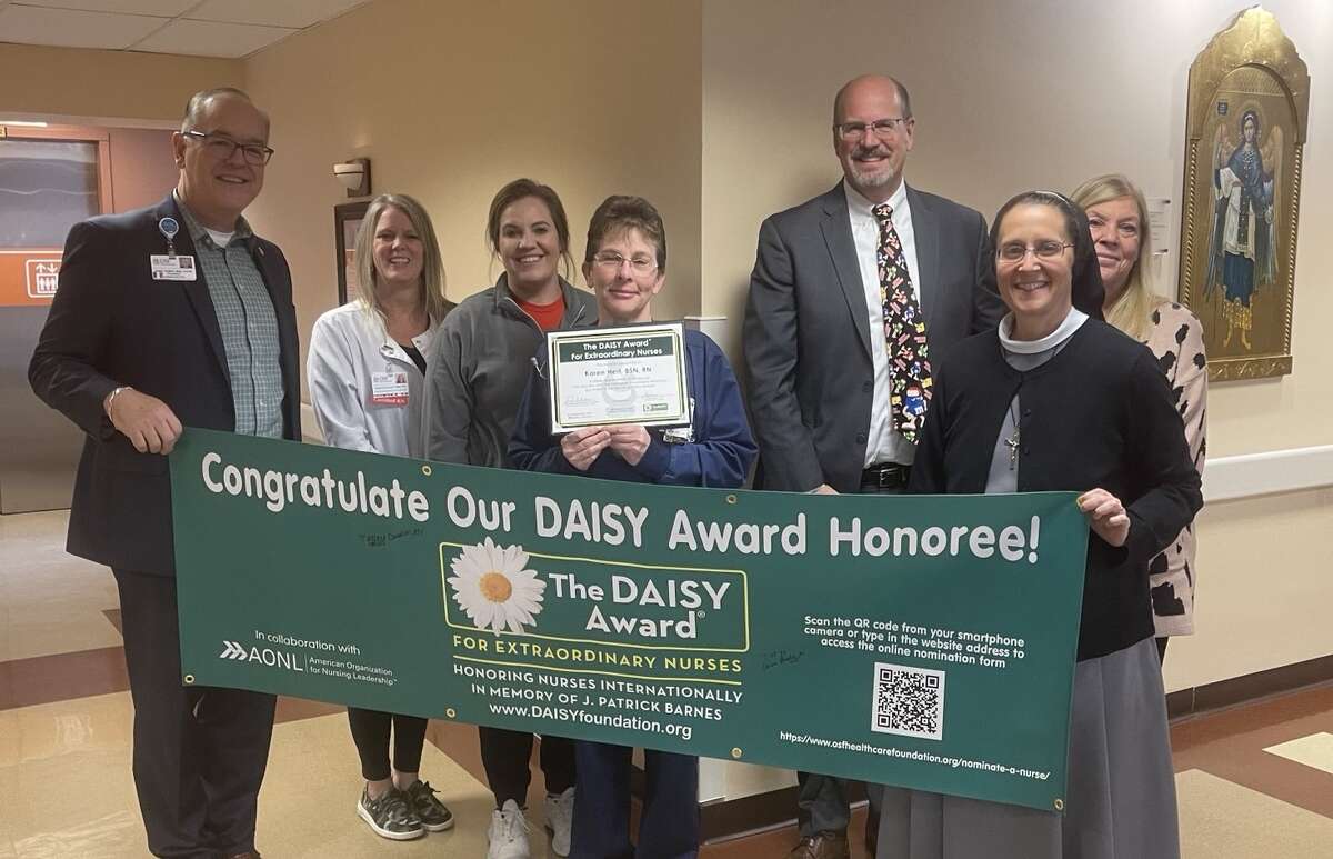 OSF Saint Anthony’s recognizes Jenn Terry for exceptional service