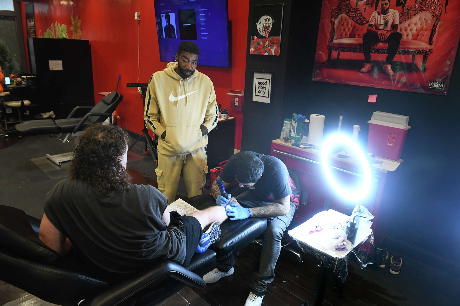 Owner of new tattoo shop at Trumbull Mall says the artform found him